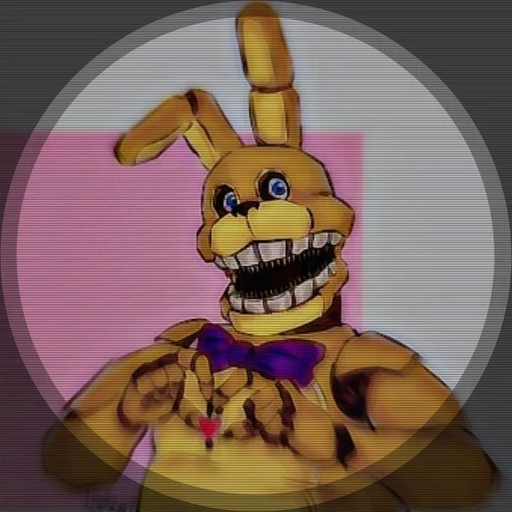 Springtrap/Springbonnie into the pit.