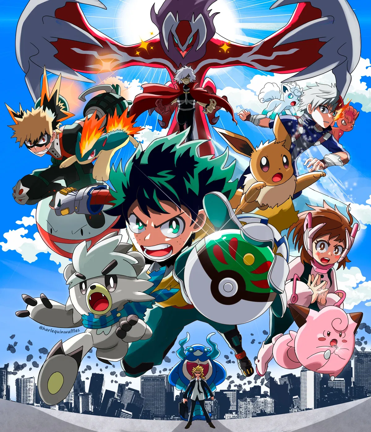 Mha X Pokémon