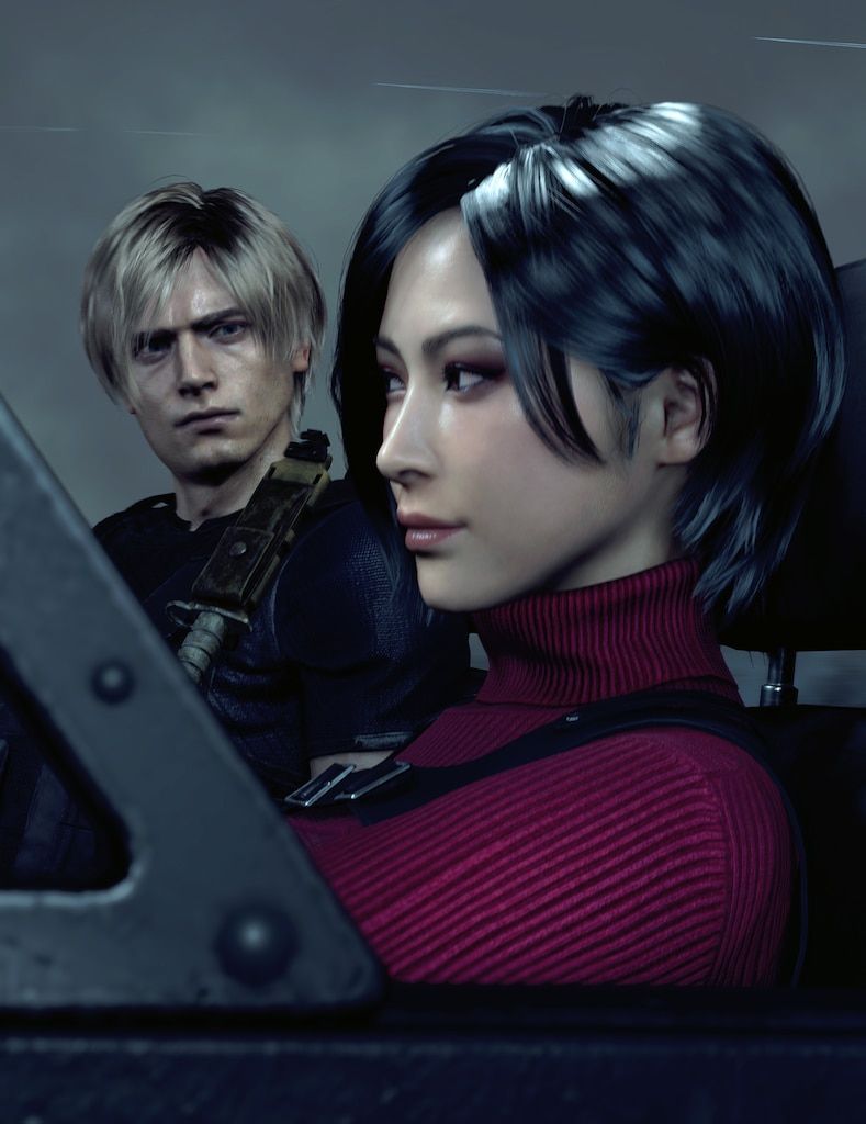 Leon Kennedy and Ada Wong