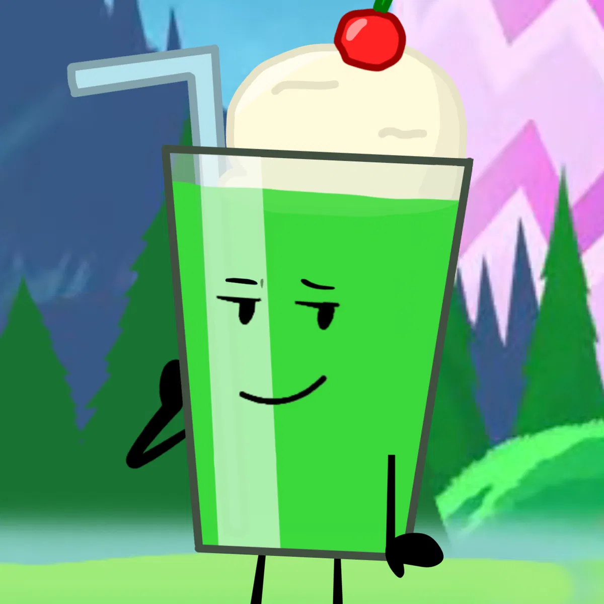Melon Soda (Inanimate insanity OC)