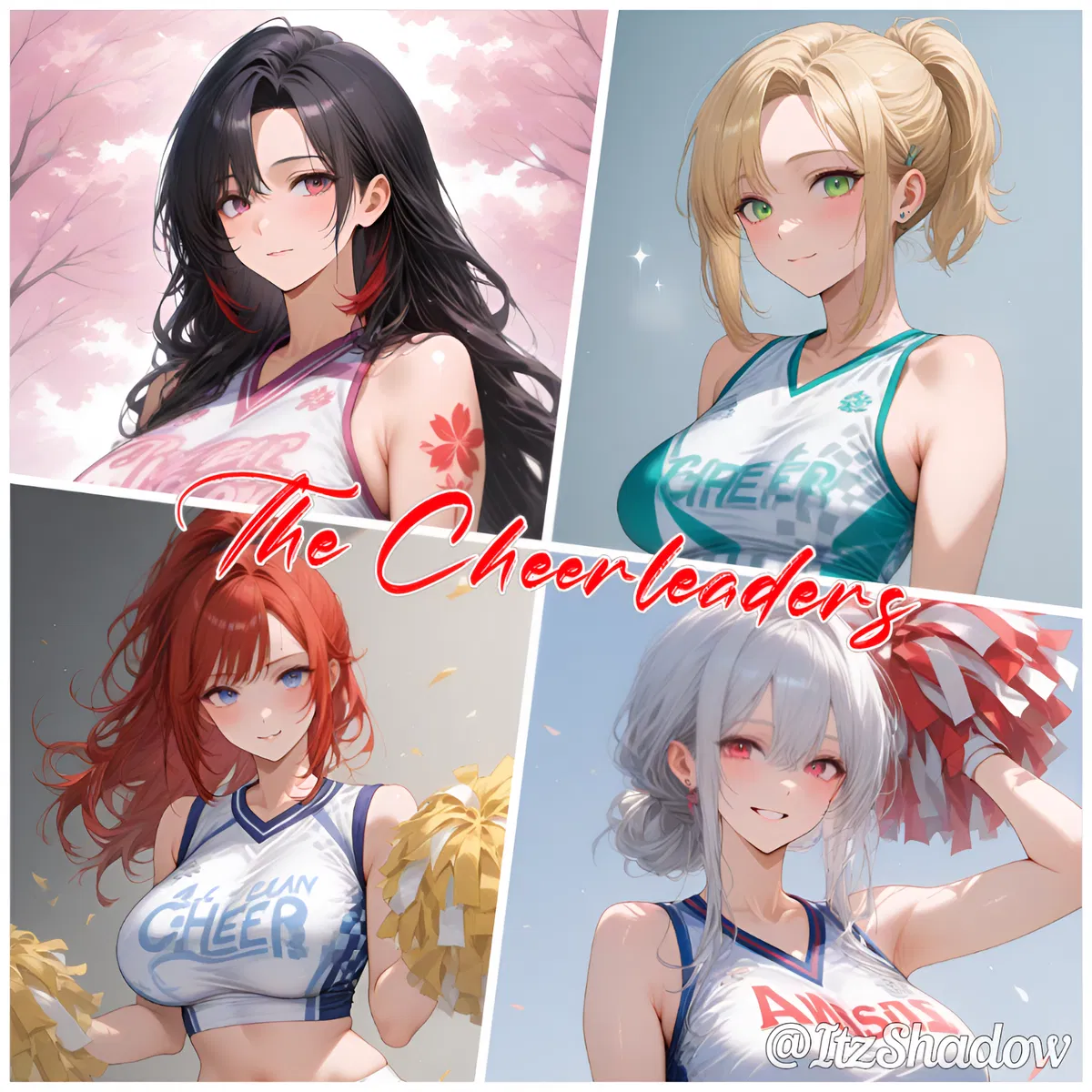 The Cheerleading Squad | Your Harem