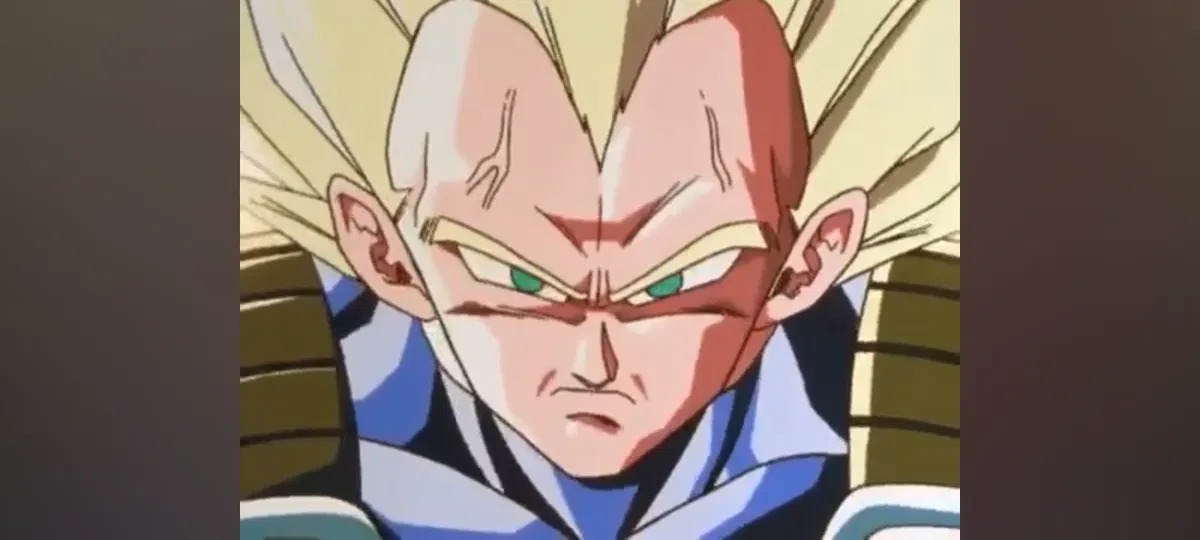Vegeta staring into your car