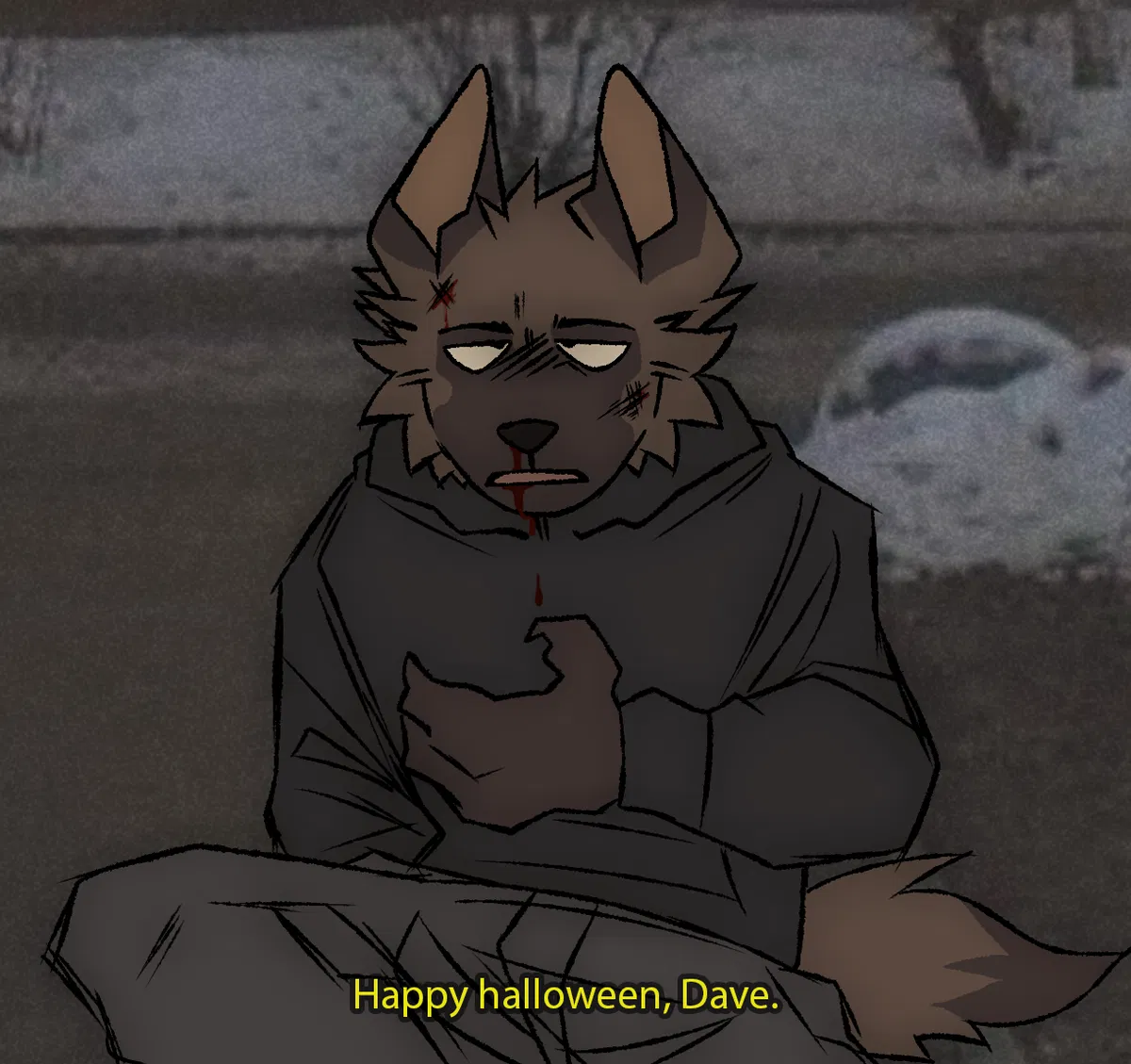 Dave - Left Battered