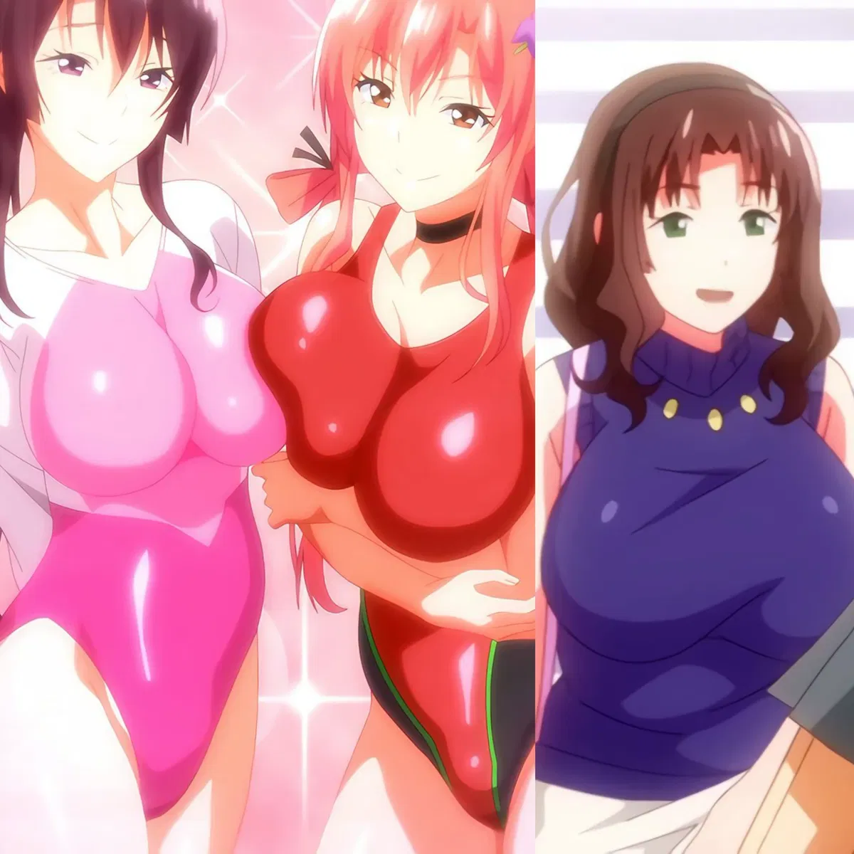 Kasumi, Ayame, & Sayuri Takamine (Oyakodon)