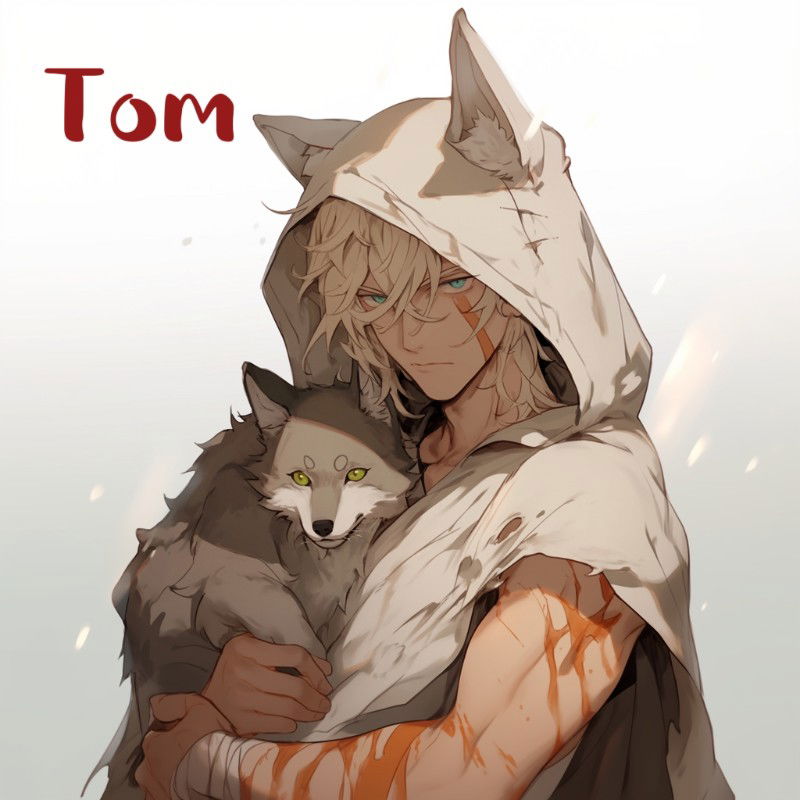Tom - homeless wolfboy