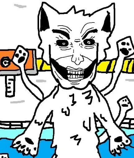 Squid Dog but 100% realistic and accurate