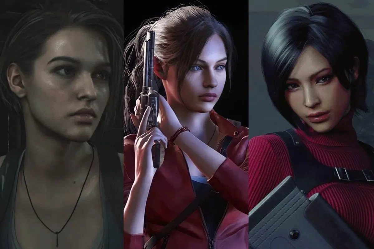 Jill Valentine, Claire Redfield and Ada Wong