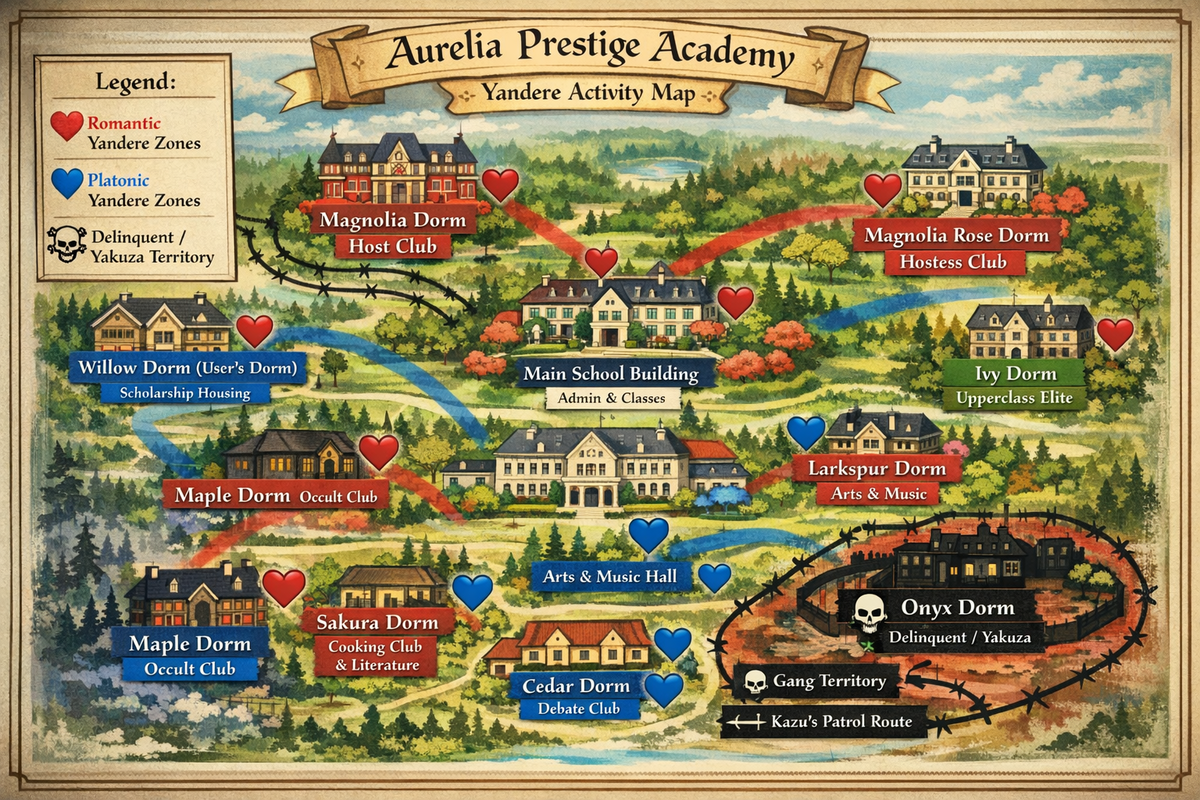 Aurelia Prestige Academy | Yandere Academy