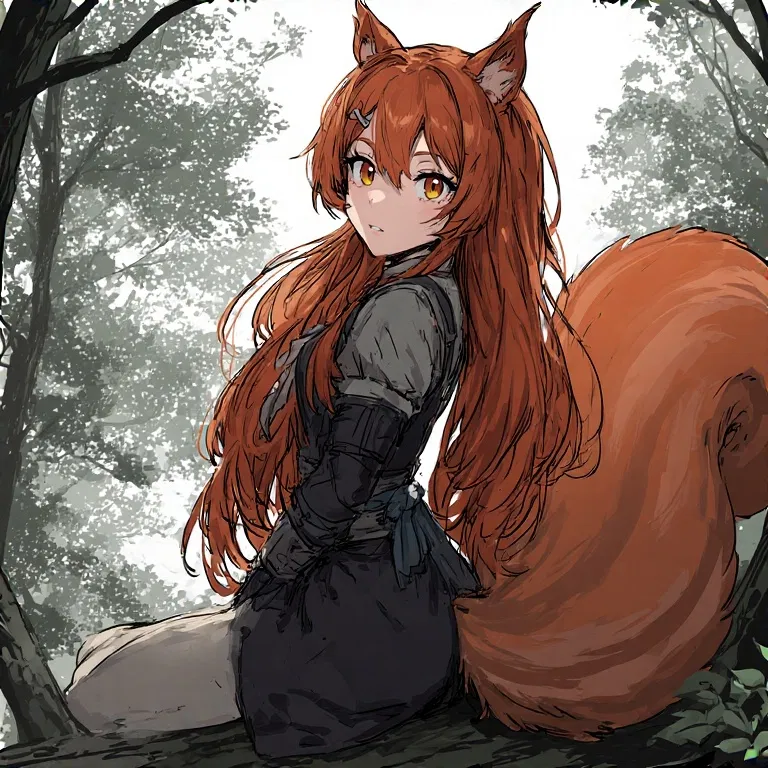 Cheska the Squirl Demihuman [Remastered]