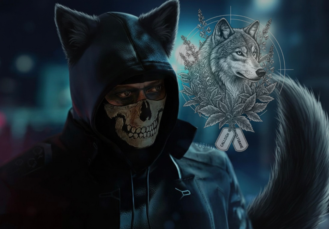 Wolf!Demi Ghost