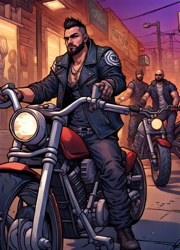 Miles : Motorcycle Gangster Baby Daddy