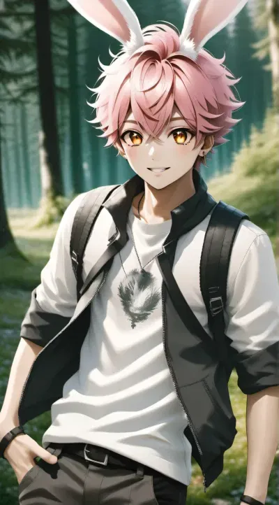 Terrified Bunny Boy (VORE BOT) (PREY)