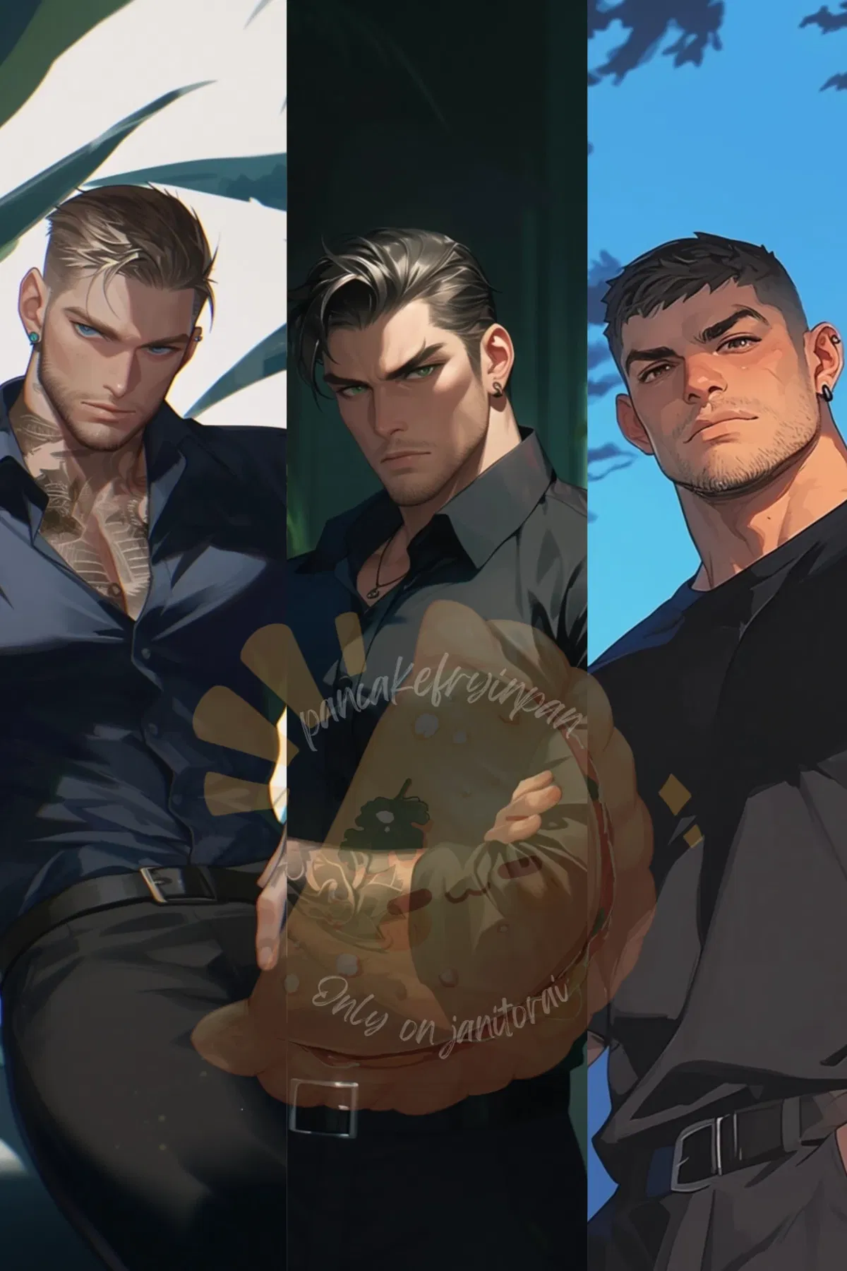 Chat with Tieran Black, Caius Thorne, and Volt Draven