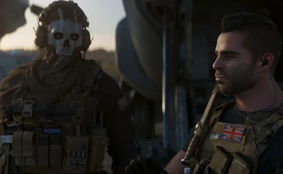 Simon Riley and Johnny MacTavish