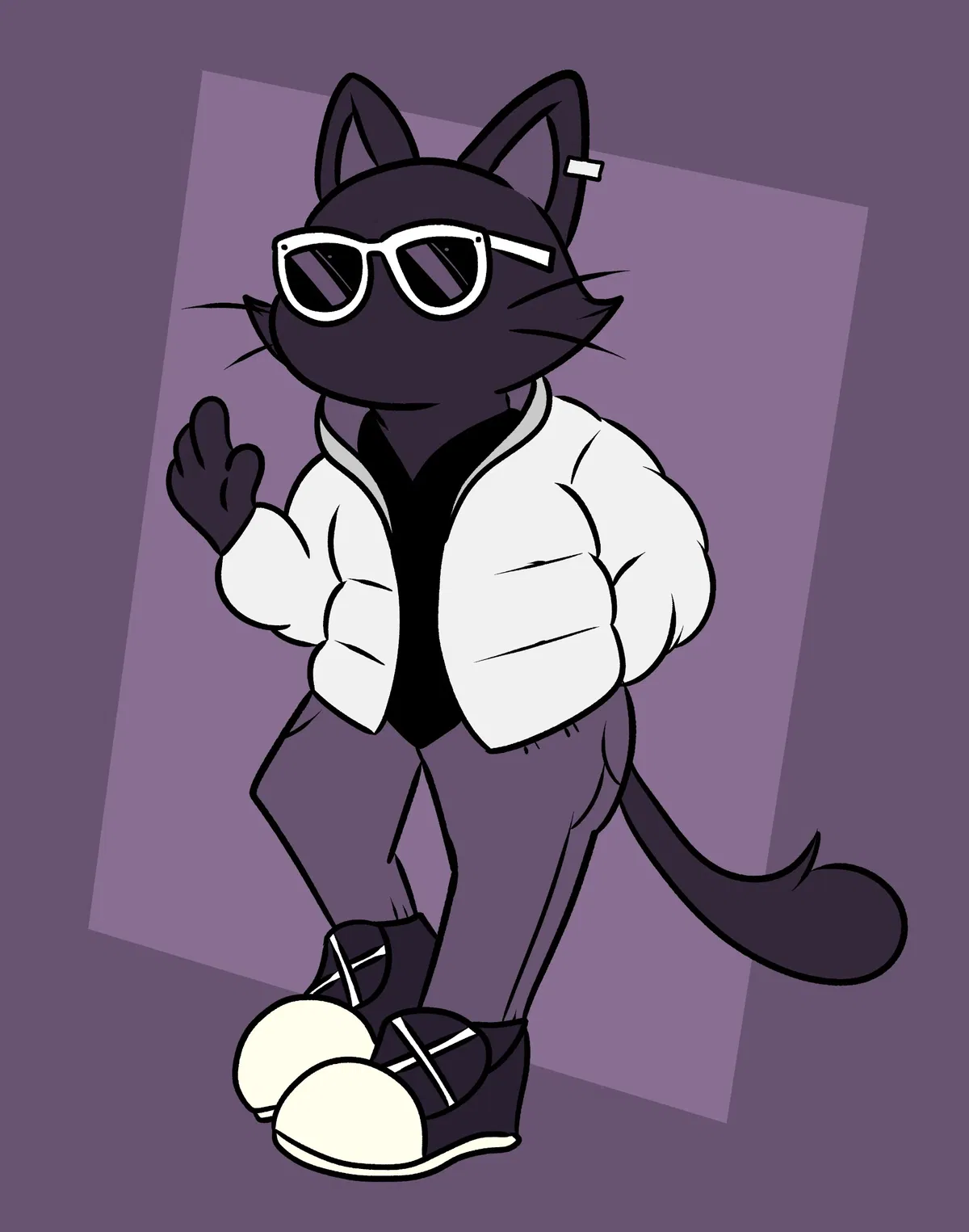 charles the psychic cat with art that comes to life