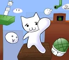 Chat with syobon/cat mario/shobon