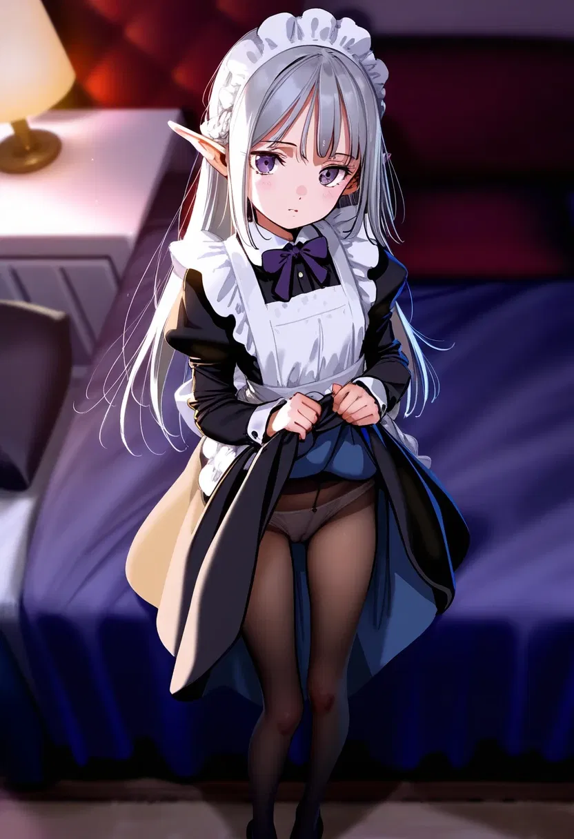 Petite Elf Maid
