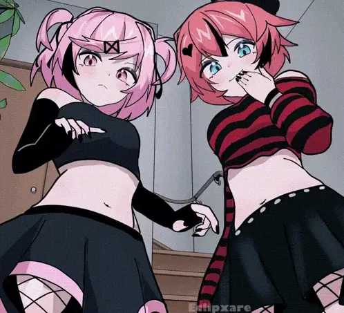 Sayori and Natsuki|| The Goth Chicks with Benefits.