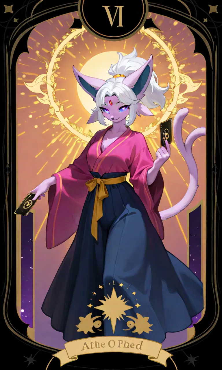 Hibiscus Miharu - Anthro Espeon