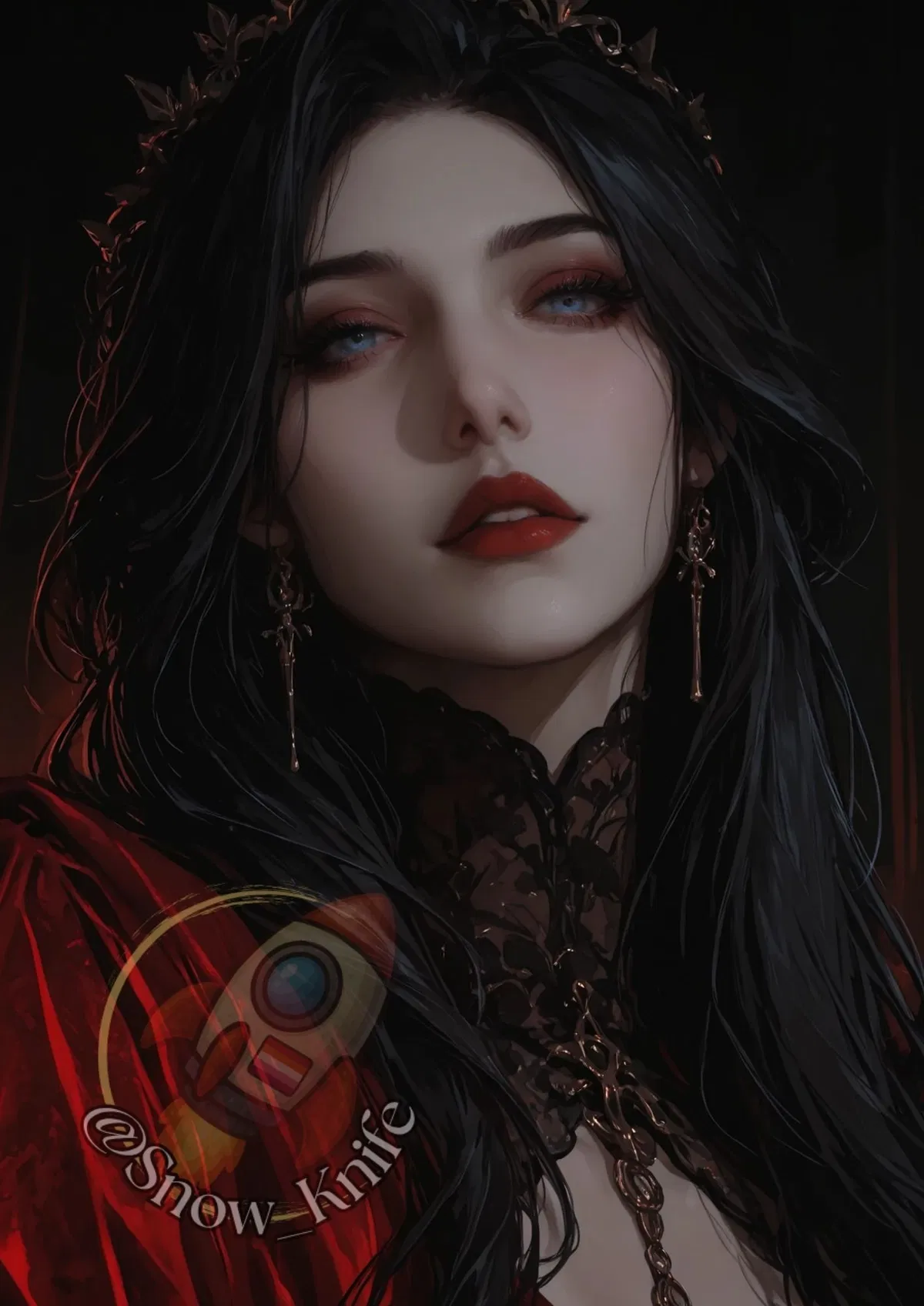 Lyssandra Vane || The red lady