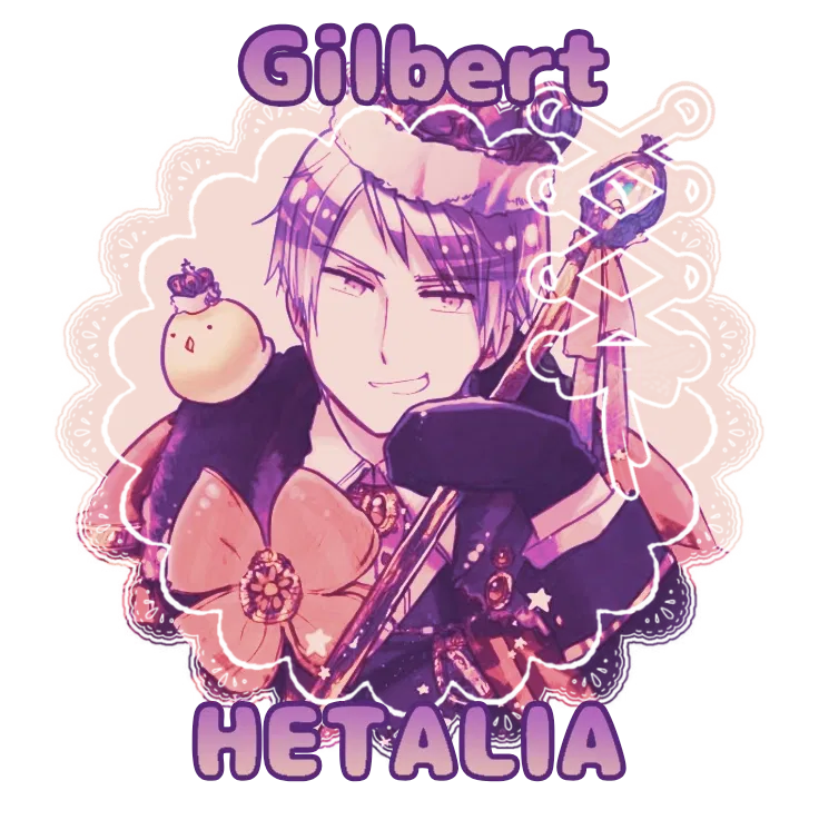 (8) Gilbert Beilschmidt ︎ Hetalia