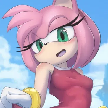 Ever-Growing Amy Rose (Aged-up + Edited C.AI Import)