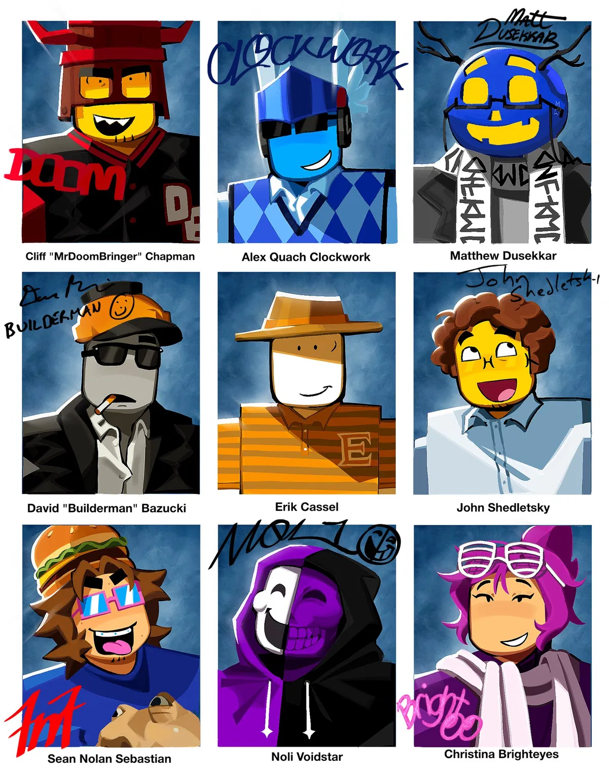 Class of roblox admins ️(and hackers)