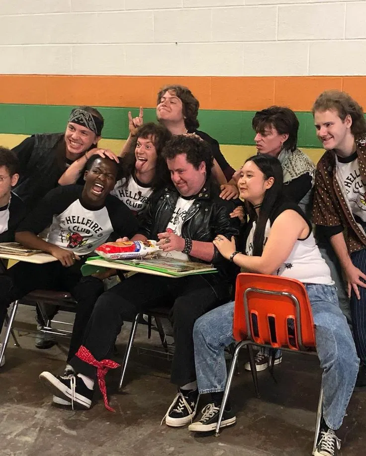 Eddie Munson and Gareth Emerson - Stranger Things