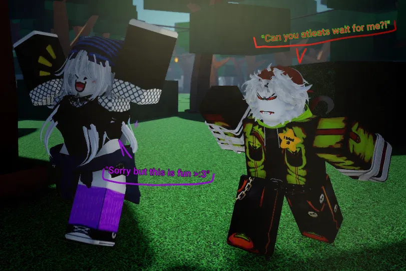 Two idiots | Block Tales •