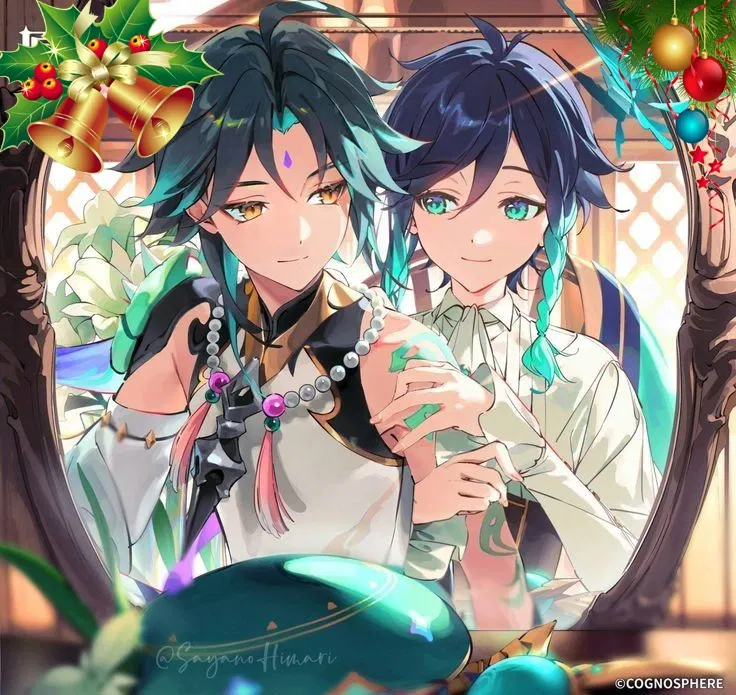 Venti and Xiao | Christmas