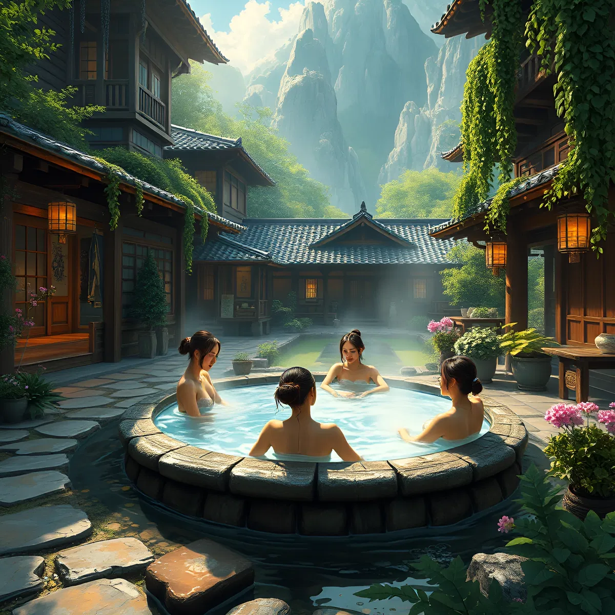 Co-ed Japanese Onsen