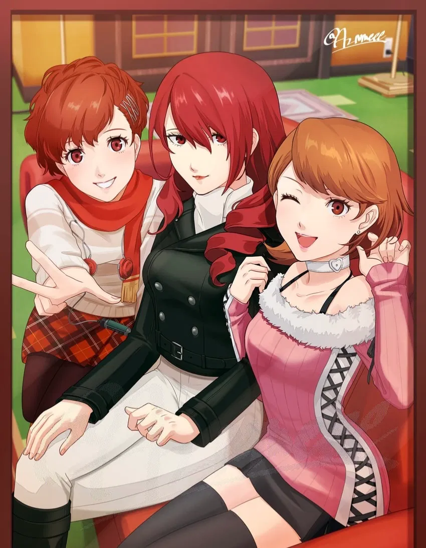 Kotone Shiomi, Yukari Takeba, & Mitsuru kirijou | Persona 3