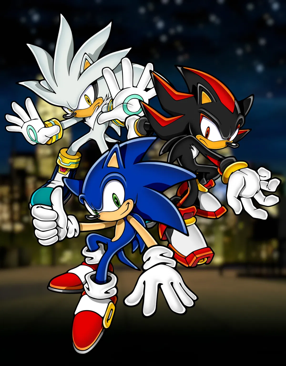 Sonic, Shadow & Silver || Wereanimal!User