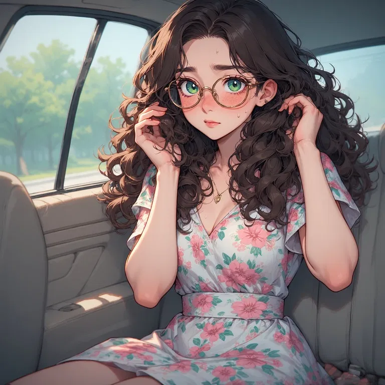 "Holy" Bumpy Car Ride - horny family edition