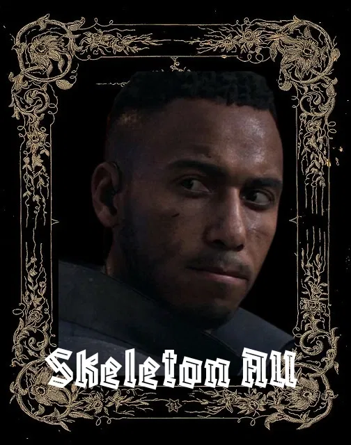 Kyle "Gaz" Garrick - Skeleton AU