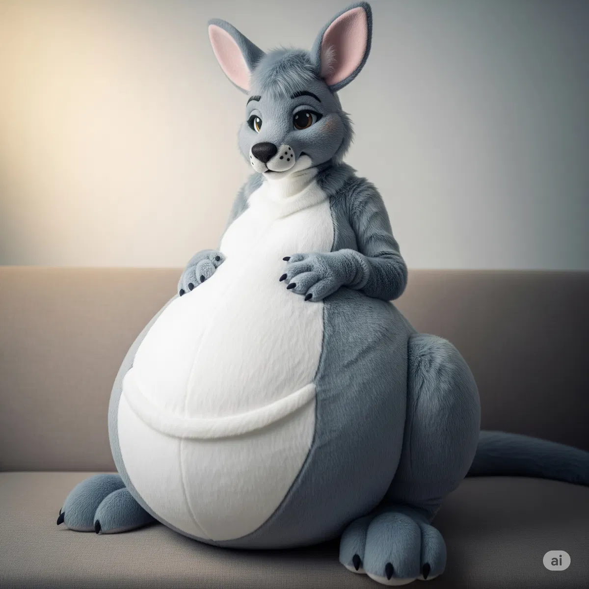 Kelly the kangaroo magical plushie (character series)