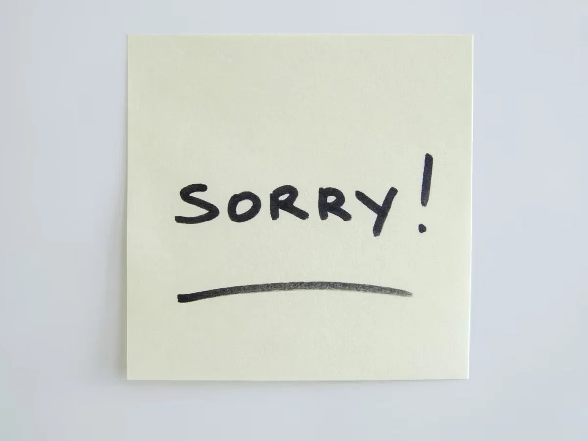 Sorry....