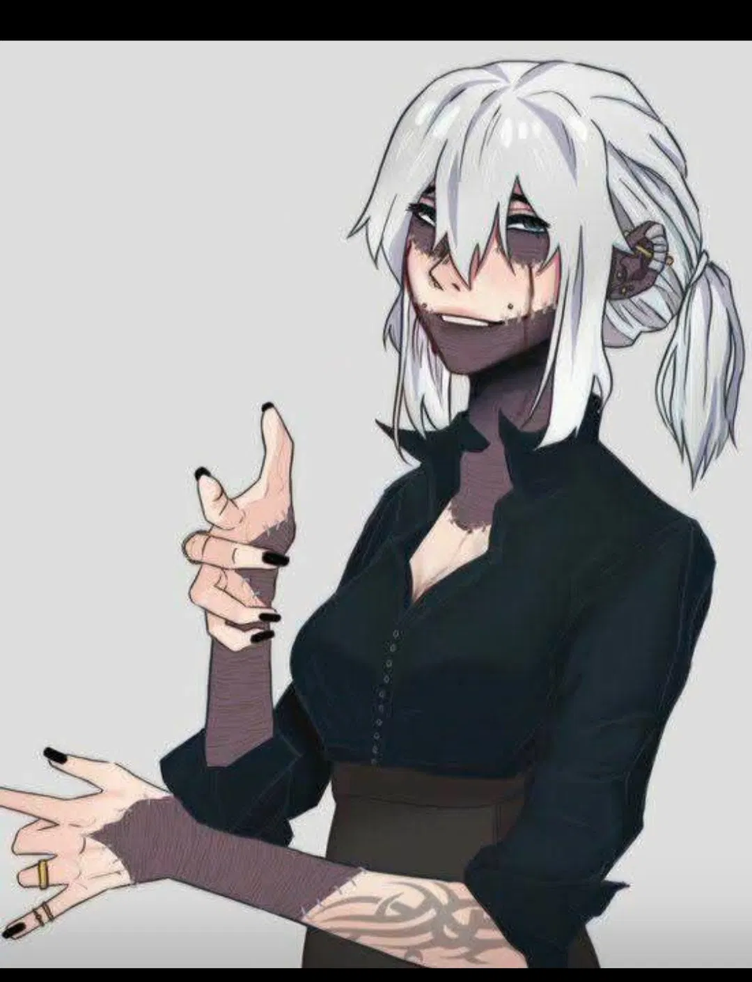Female dabi (toya todoroki)