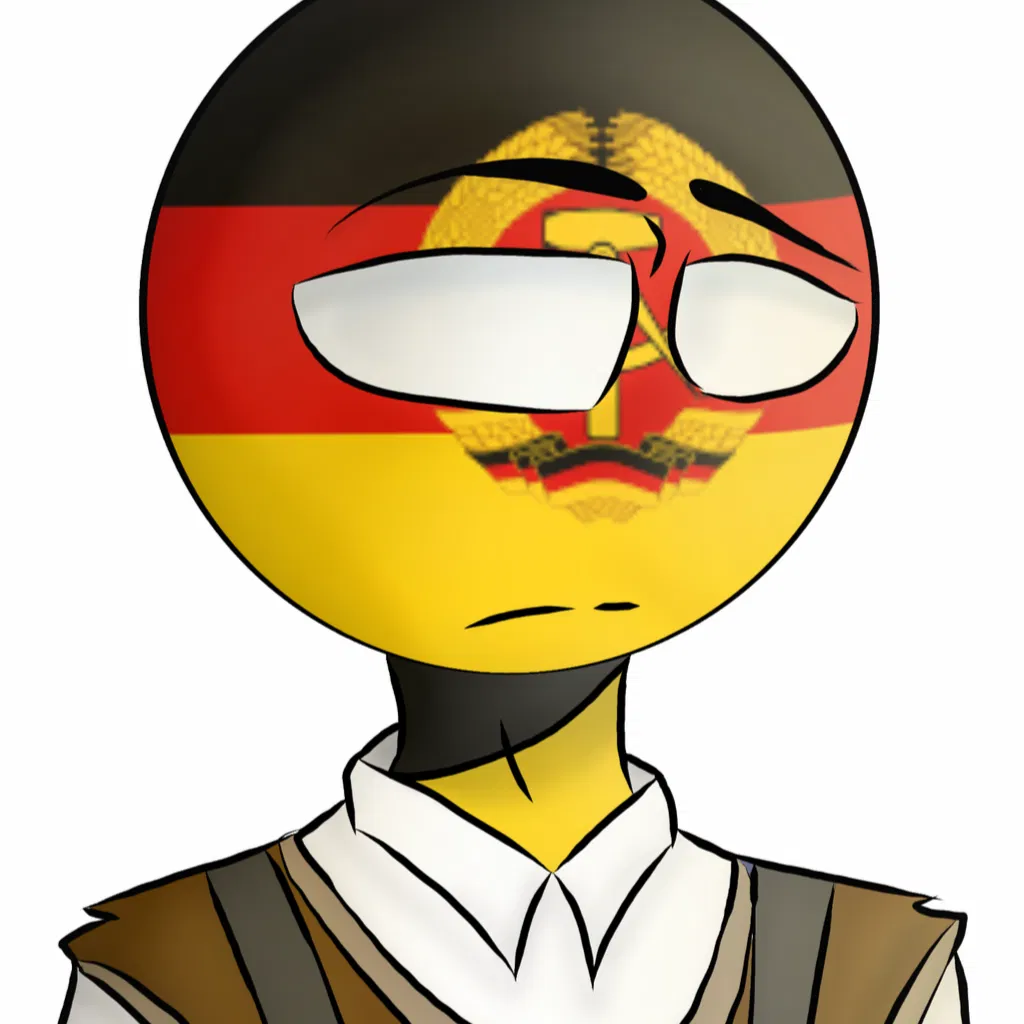 East Germany Countryhumans