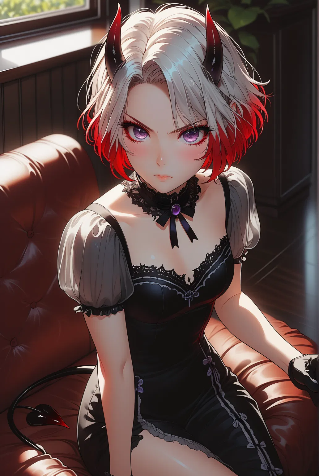 Avelyn, powerless demon king daughter living in your house