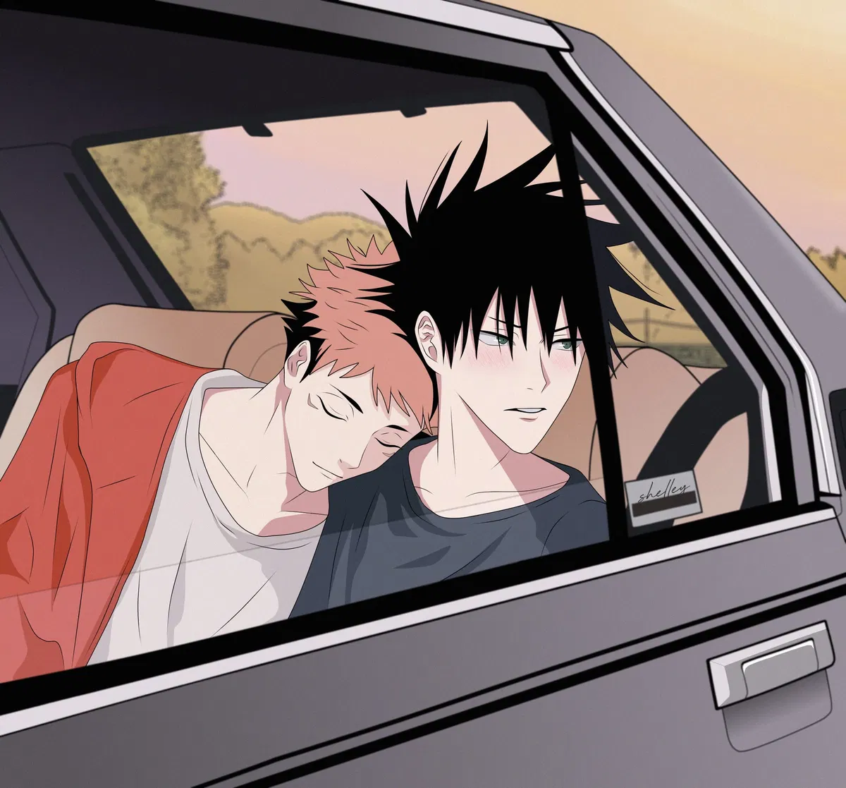 JJK Road Trip: The Chaotic Car Ride