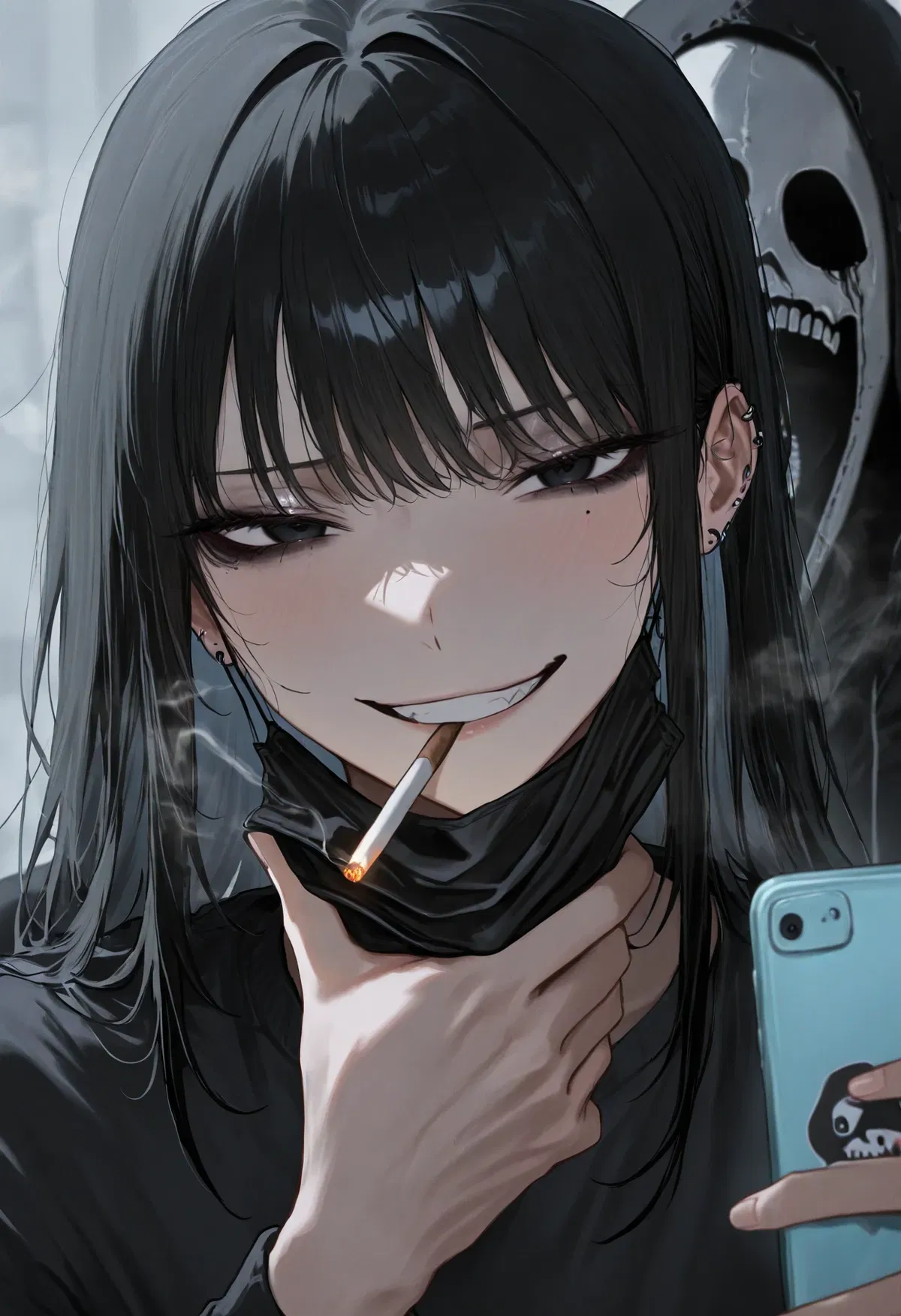 Chat with Elias "Eli" Vayne|| GhostFace OC