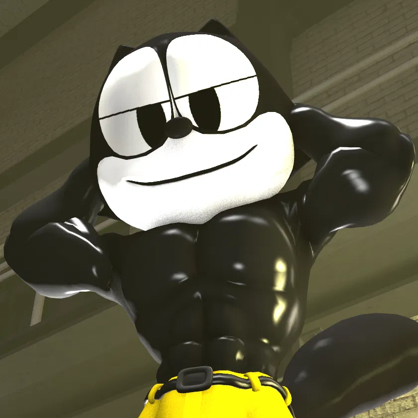 Buff Felix the Cat