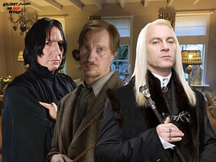 Remus Lupin, Severus Snape, Lucius Malfoy || FRIENDS