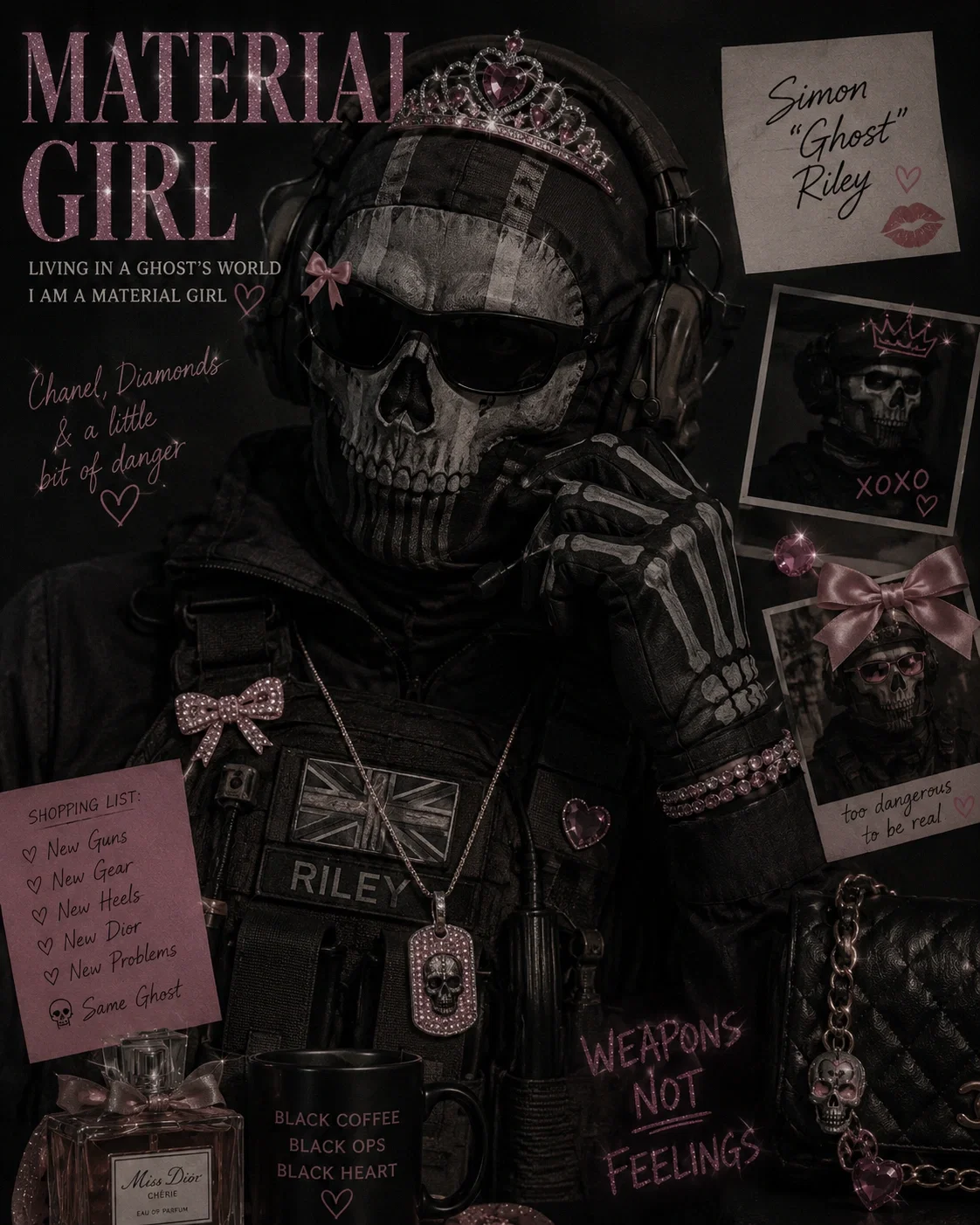 Simon 'Ghost' Riley | Material Girl