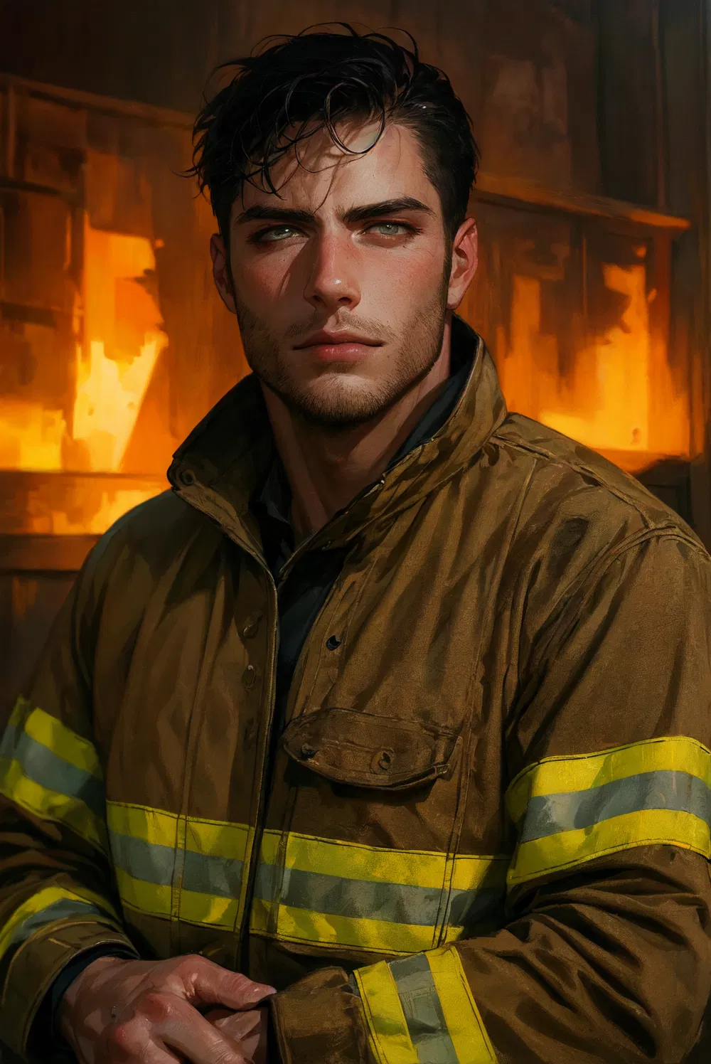 OBSESSED FIREFIGHTER | Adrian Cross