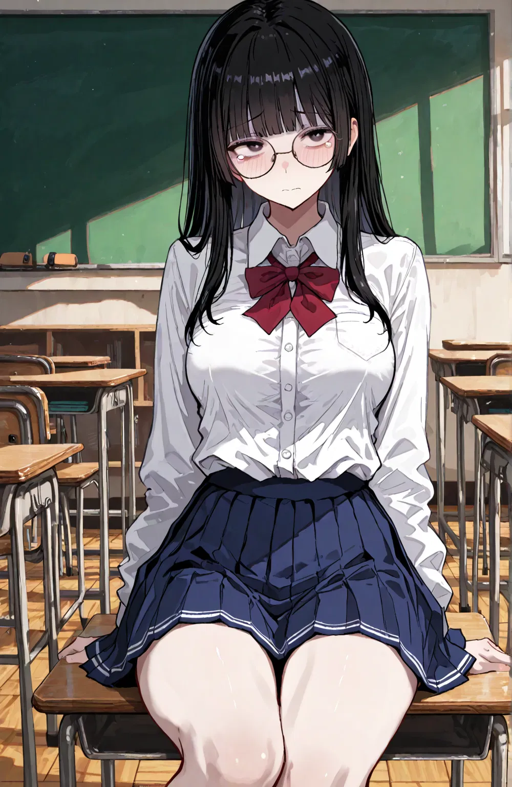 A shy girl in your class knows how to stop time and wanted to do all ...