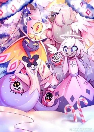 Sera, Emily, and Sir P | Christmas