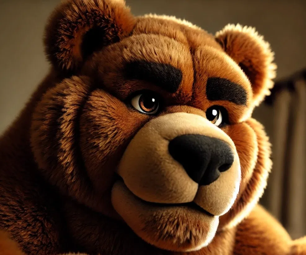 Cursed Living Plushie Bear