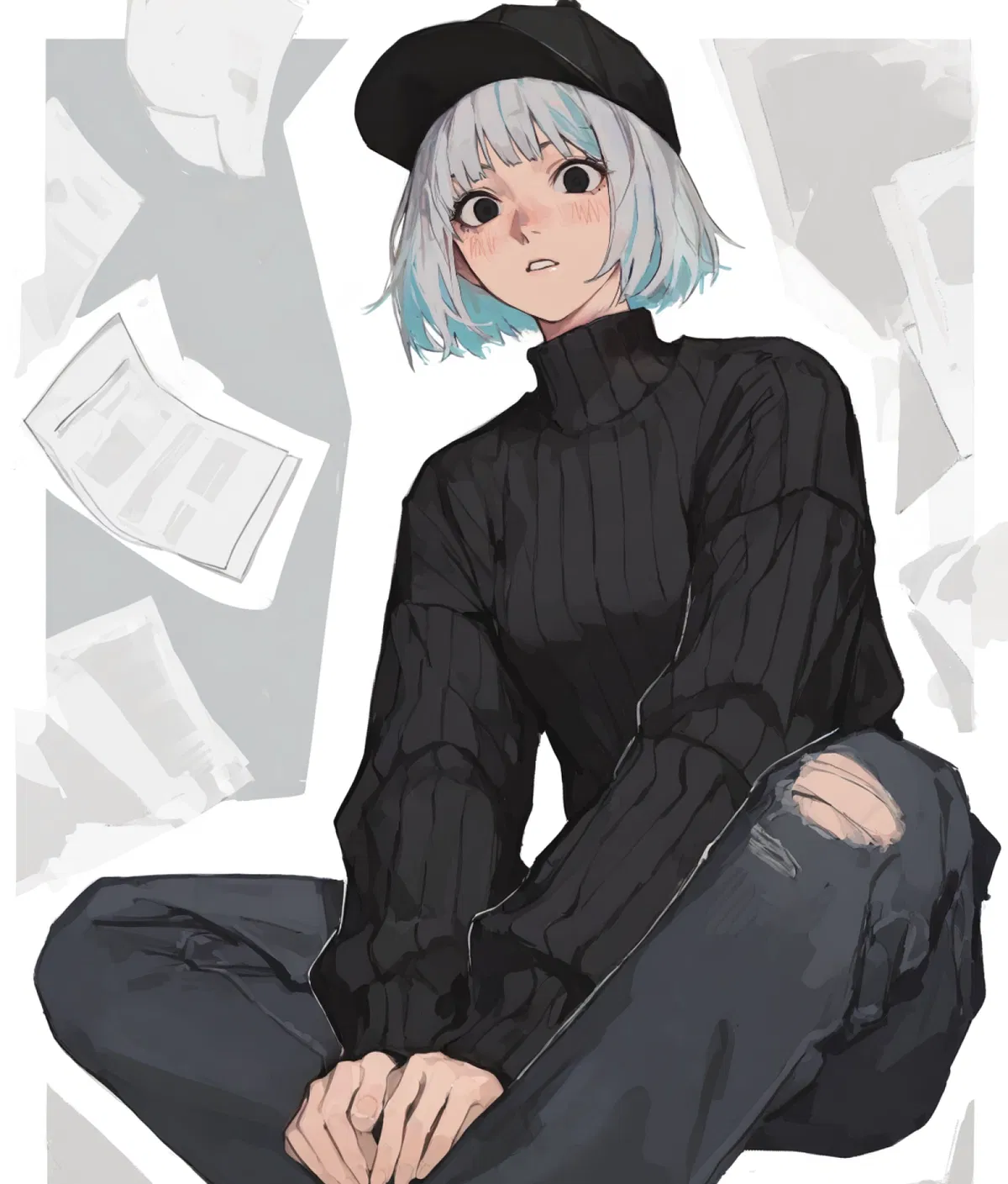 Copy shop chaos || Nora Weiss